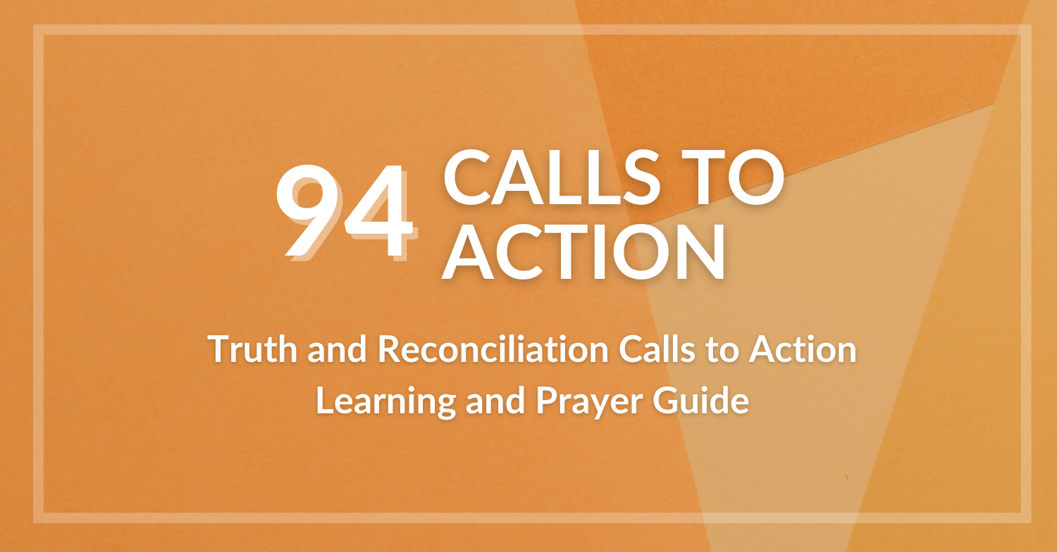 Calls to Action | Anti-Racism Resources | Lambrick Park Church
